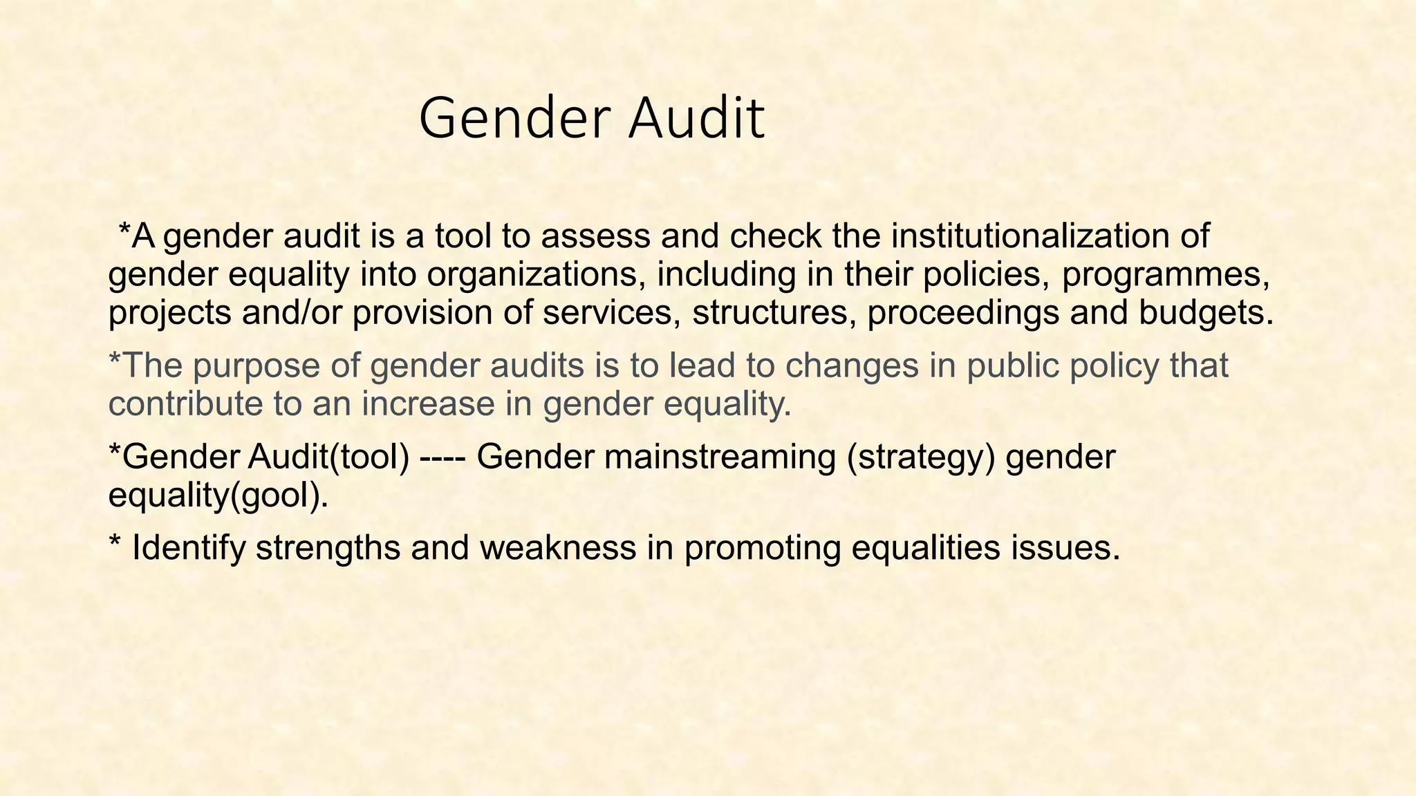 Sustainable Development Principle-Gender Equality | PDF