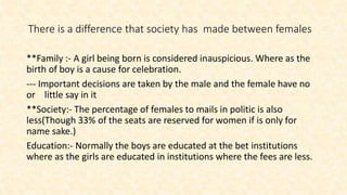 Sustainable Development Principle-Gender Equality | PDF