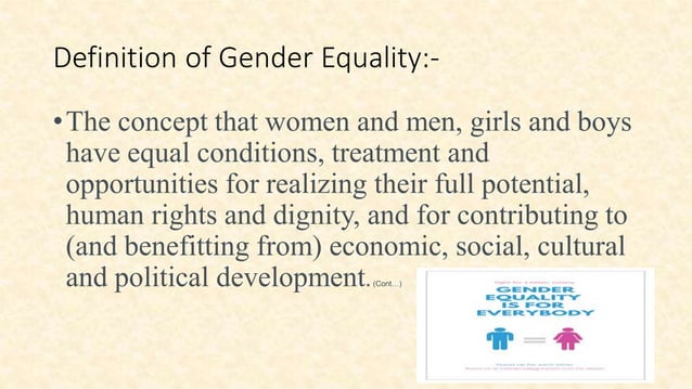 Sustainable Development Principle-Gender Equality | PDF | Education