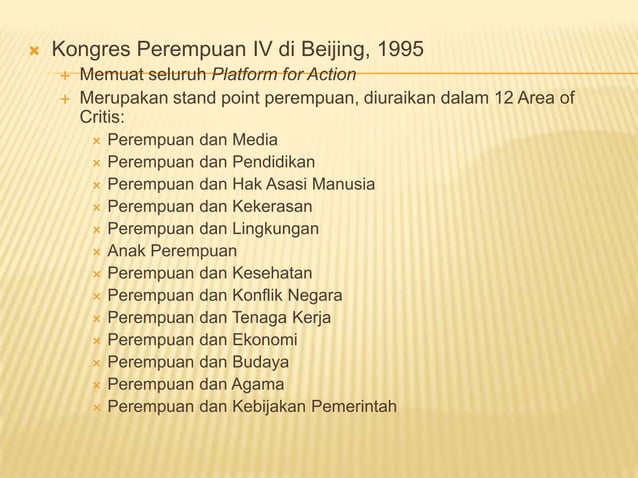 Gender, Perempuan Dan Pembangunan | PPSX