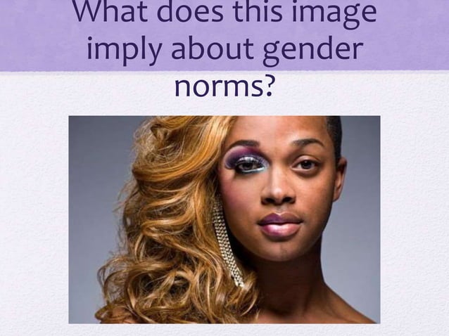 Gender performance and the patriarchy | PPTX