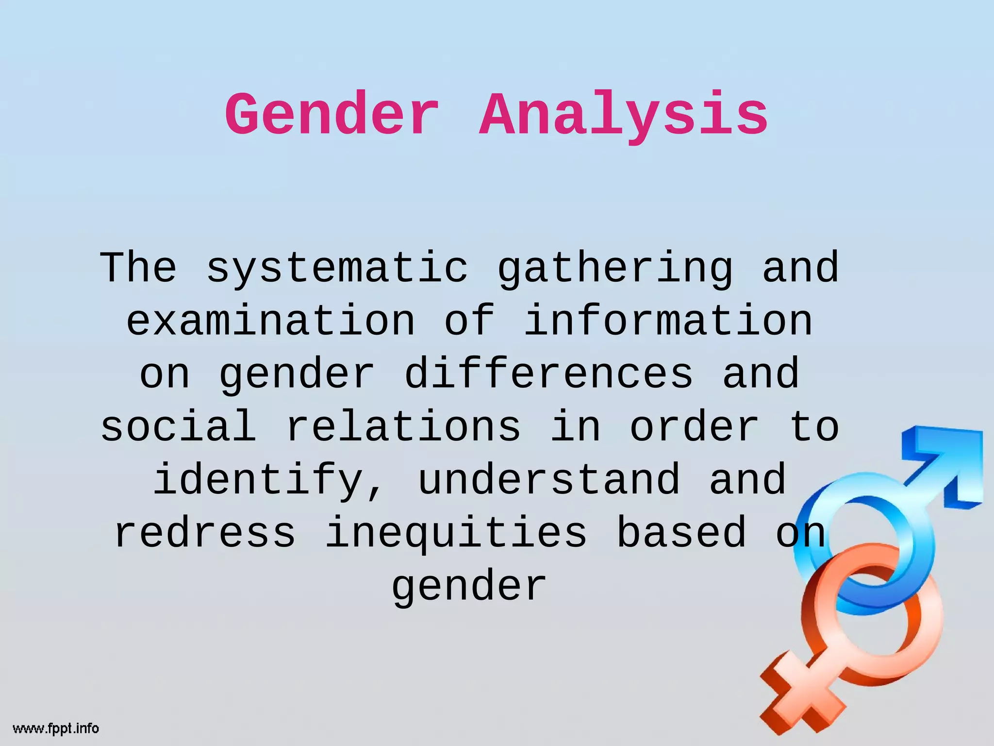 Gender Perspective in the Workplace | PPT