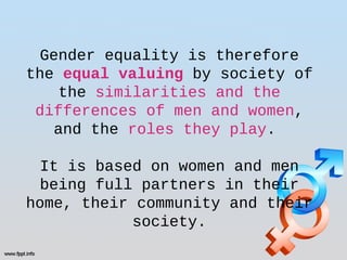 Gender Perspective in the Workplace | PPT