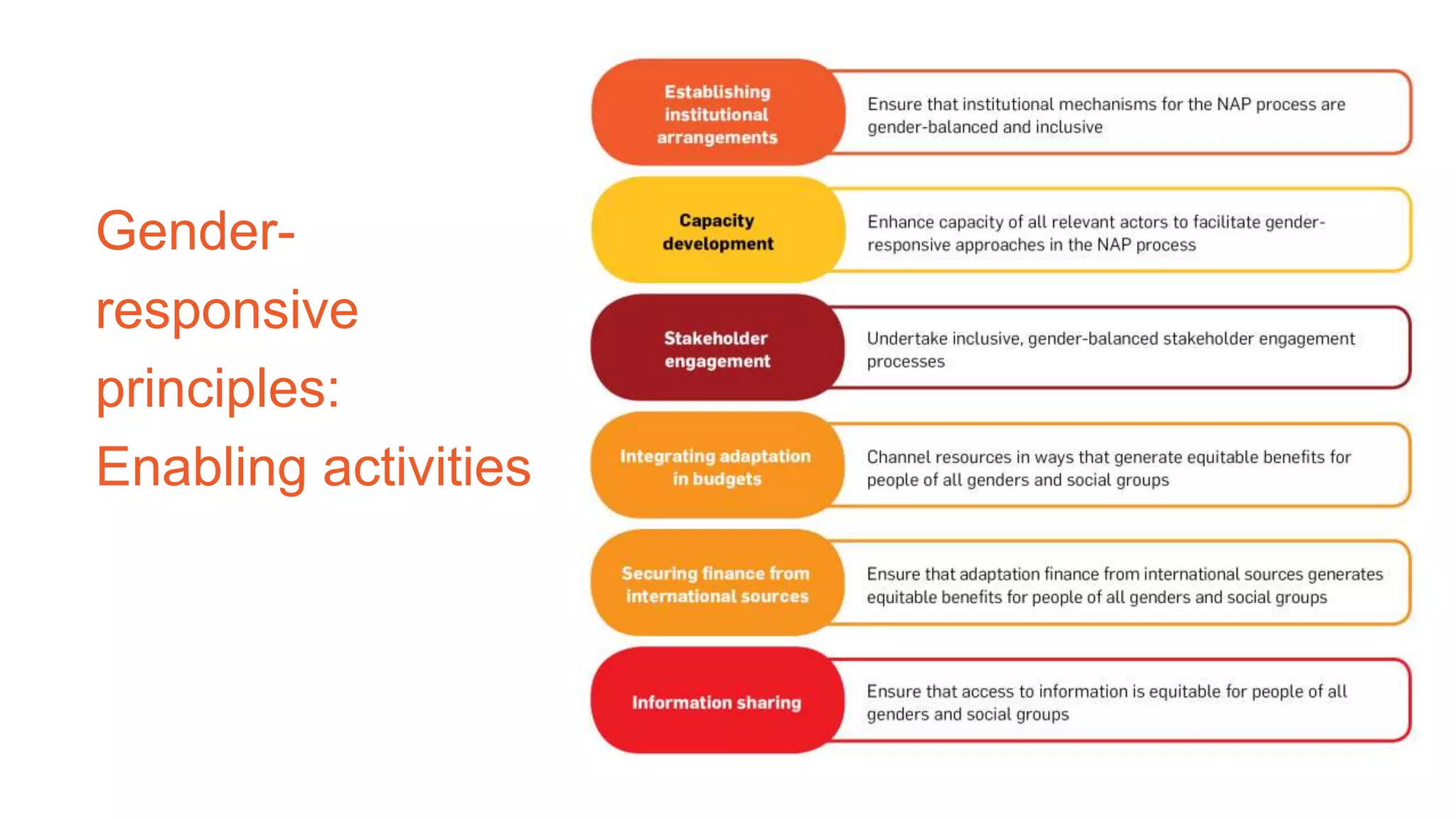 Gender-responsive National Adaptation Plan (NAP) Processes | PPTX