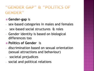 Gender policing | PPTX