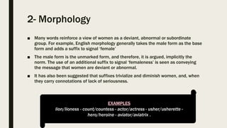 Gender, politeness and stereotypes | PPTX