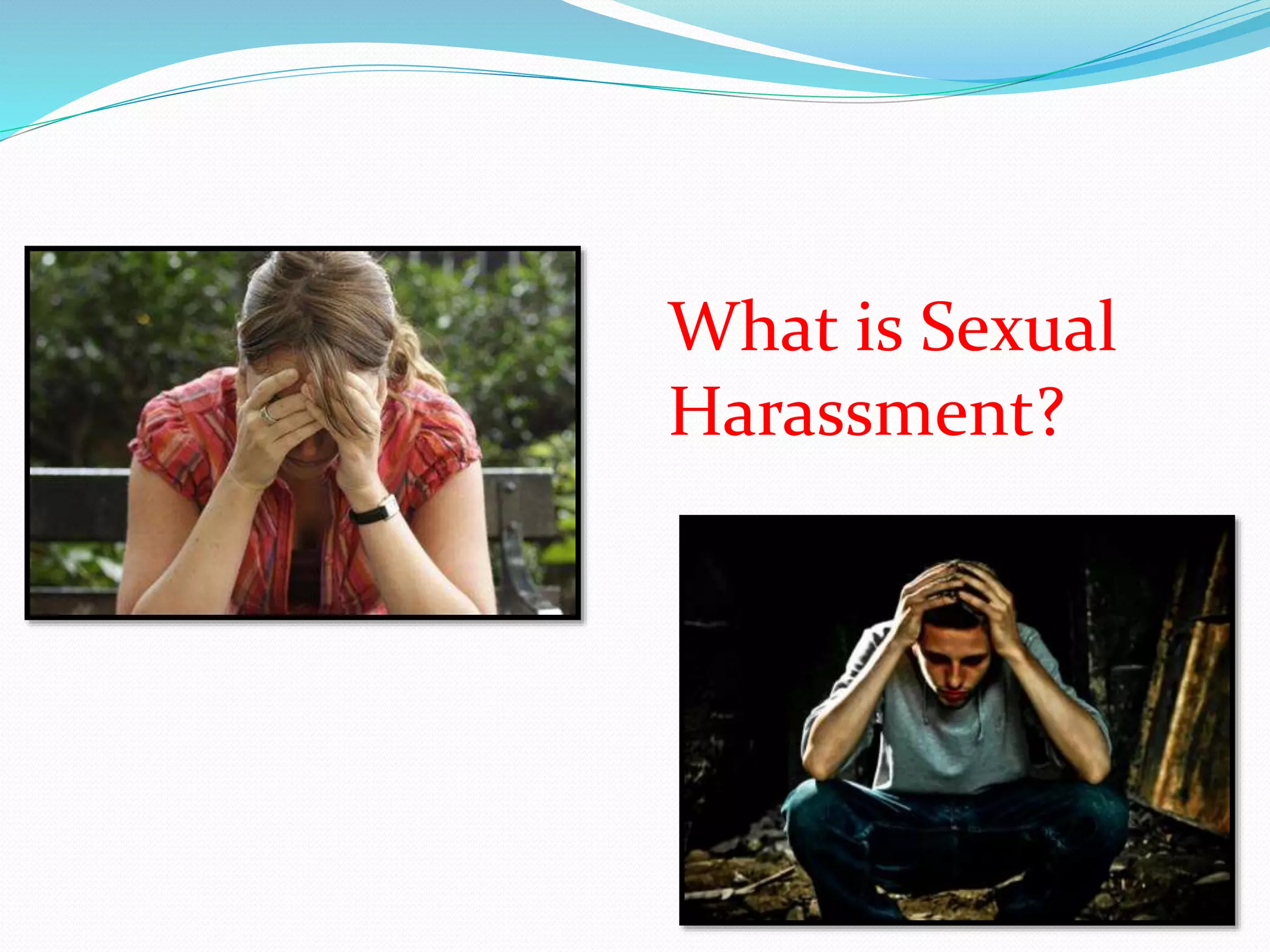 Laws against sexual harassment | PPTX