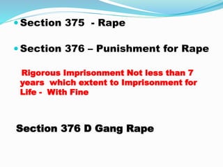 Laws against sexual harassment | PPTX