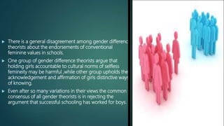 Gender SCHOOL AND SOCIETY | PPTX