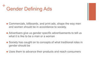 Gender Advertisements Men