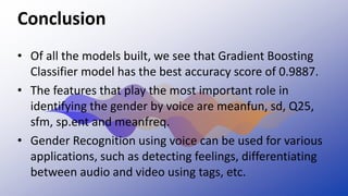 Gender Recognition in the voice PPT.pptx