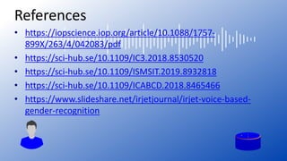 Gender Recognition in the voice PPT.pptx