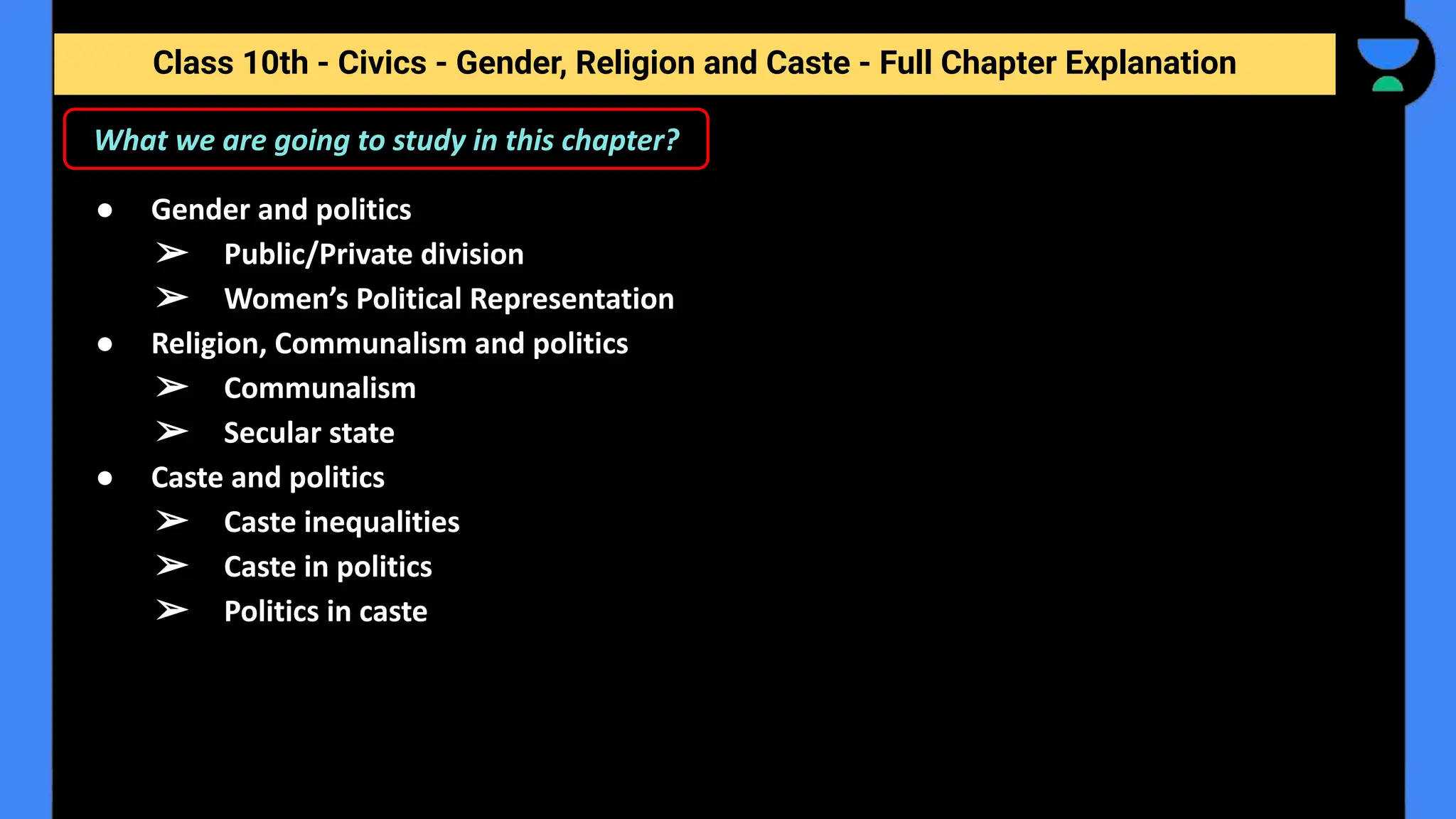 Gender, Religion and Caste by digraj sing rajput sir | PDF
