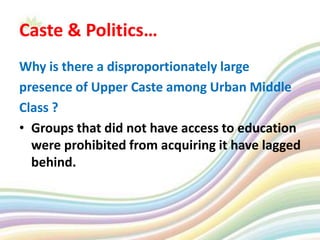 Gender,Religion & Caste | PPTX