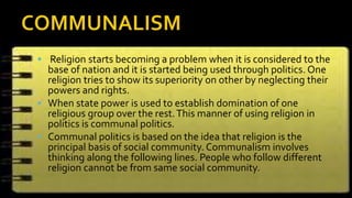 Gender, religion & Caste | PPTX