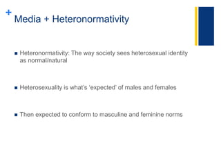 The Medias Controversial Influence on Gender | PPTX