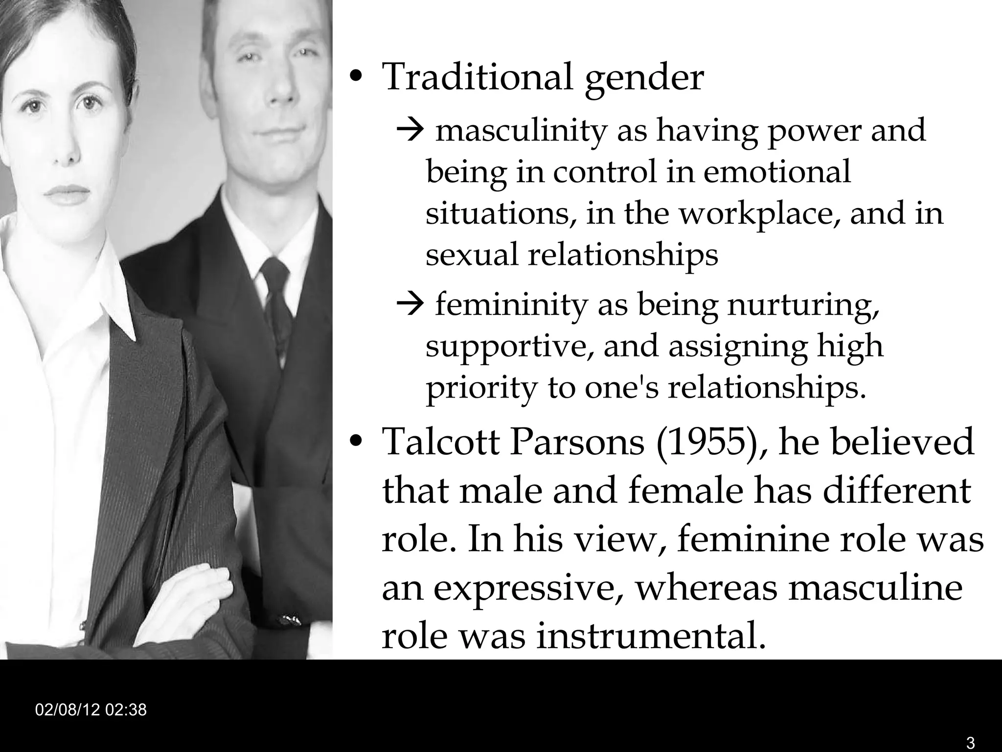 Gender role | PPT