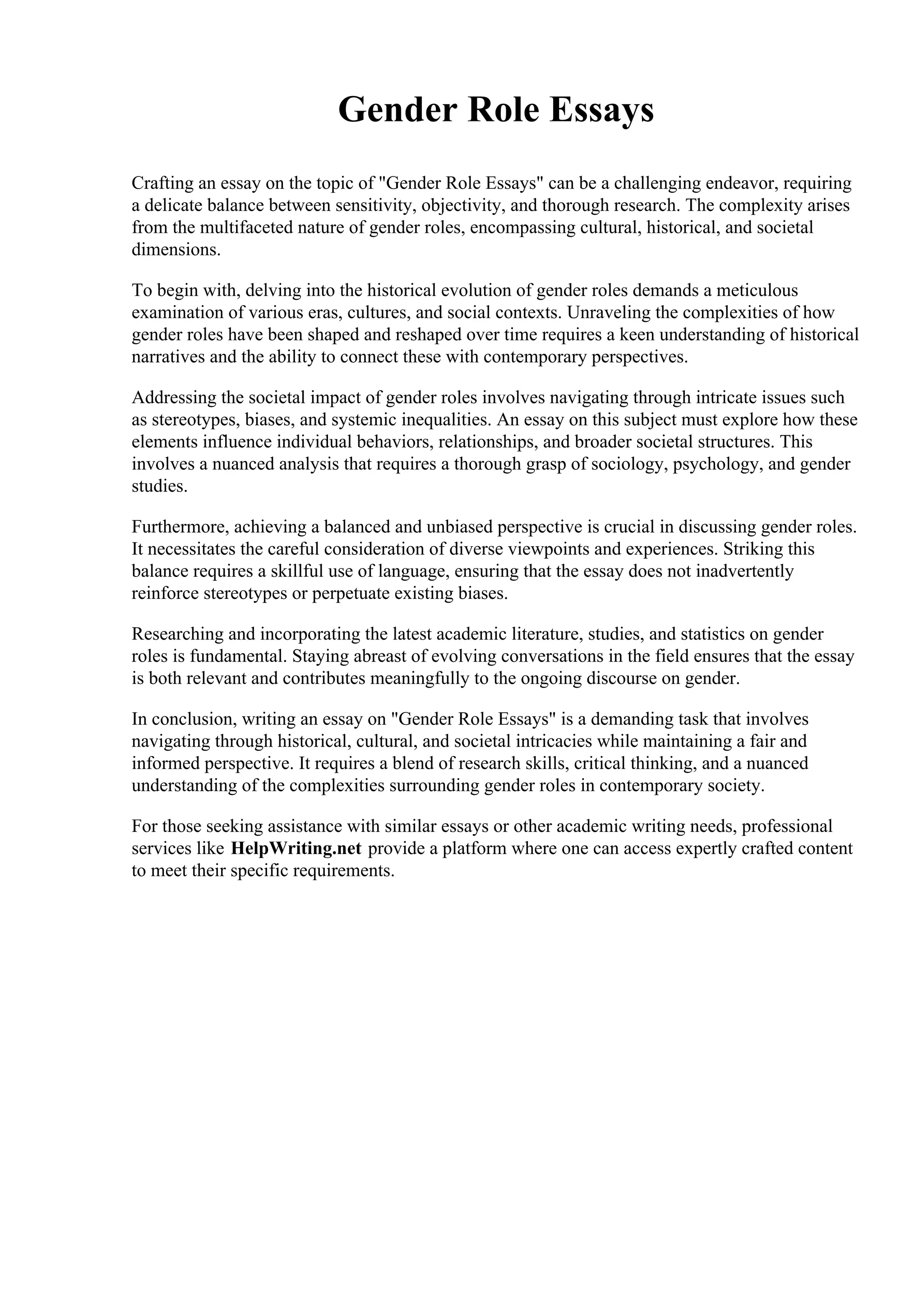 Gender Role Essays.pdf