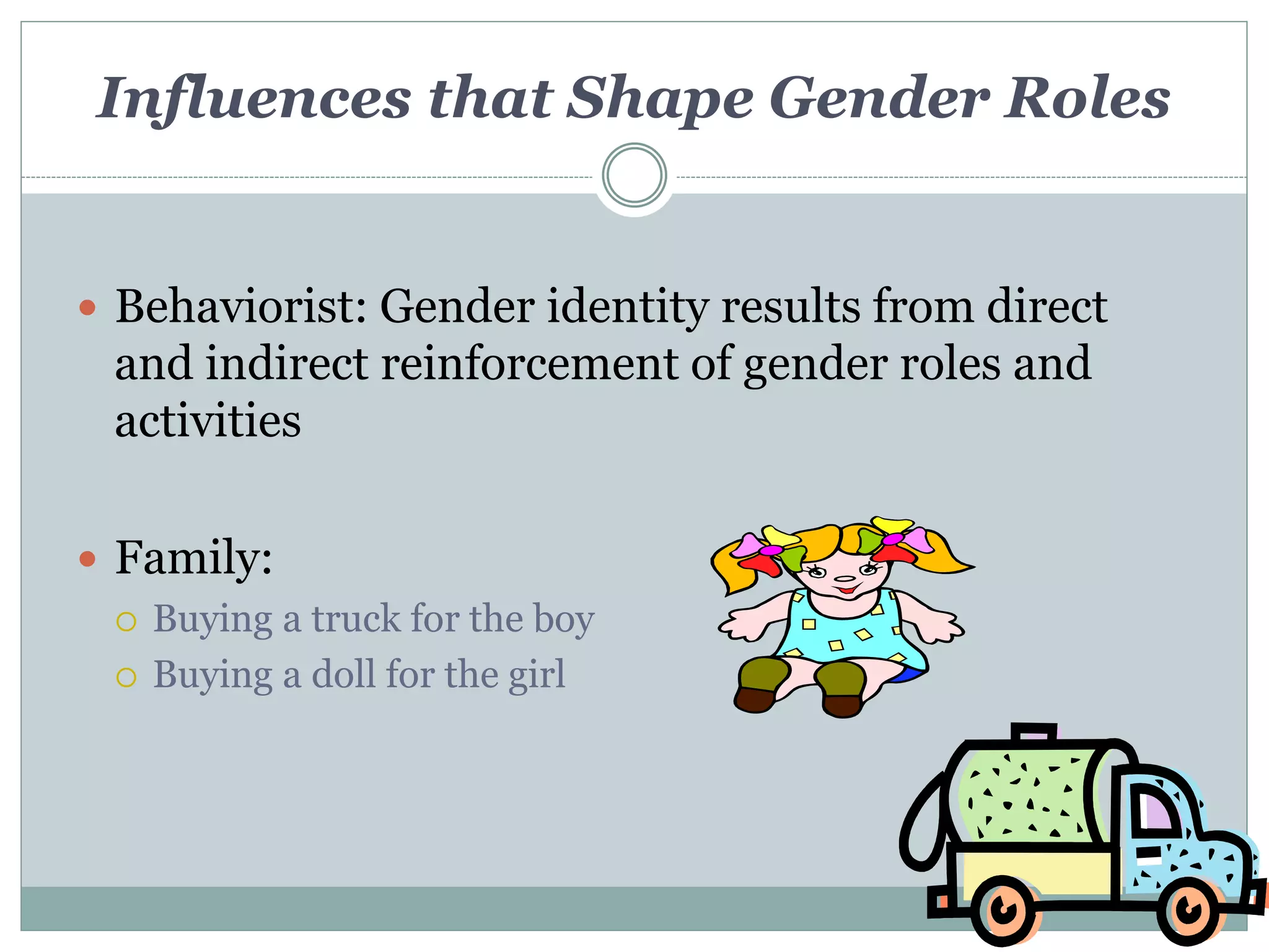 Gender role presentation | PPTX | Parenting Babies and Toddlers | Parenting