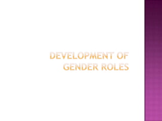 Gender roles | PPT