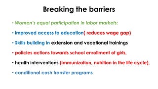 Gender Roles in Food Security | PDF