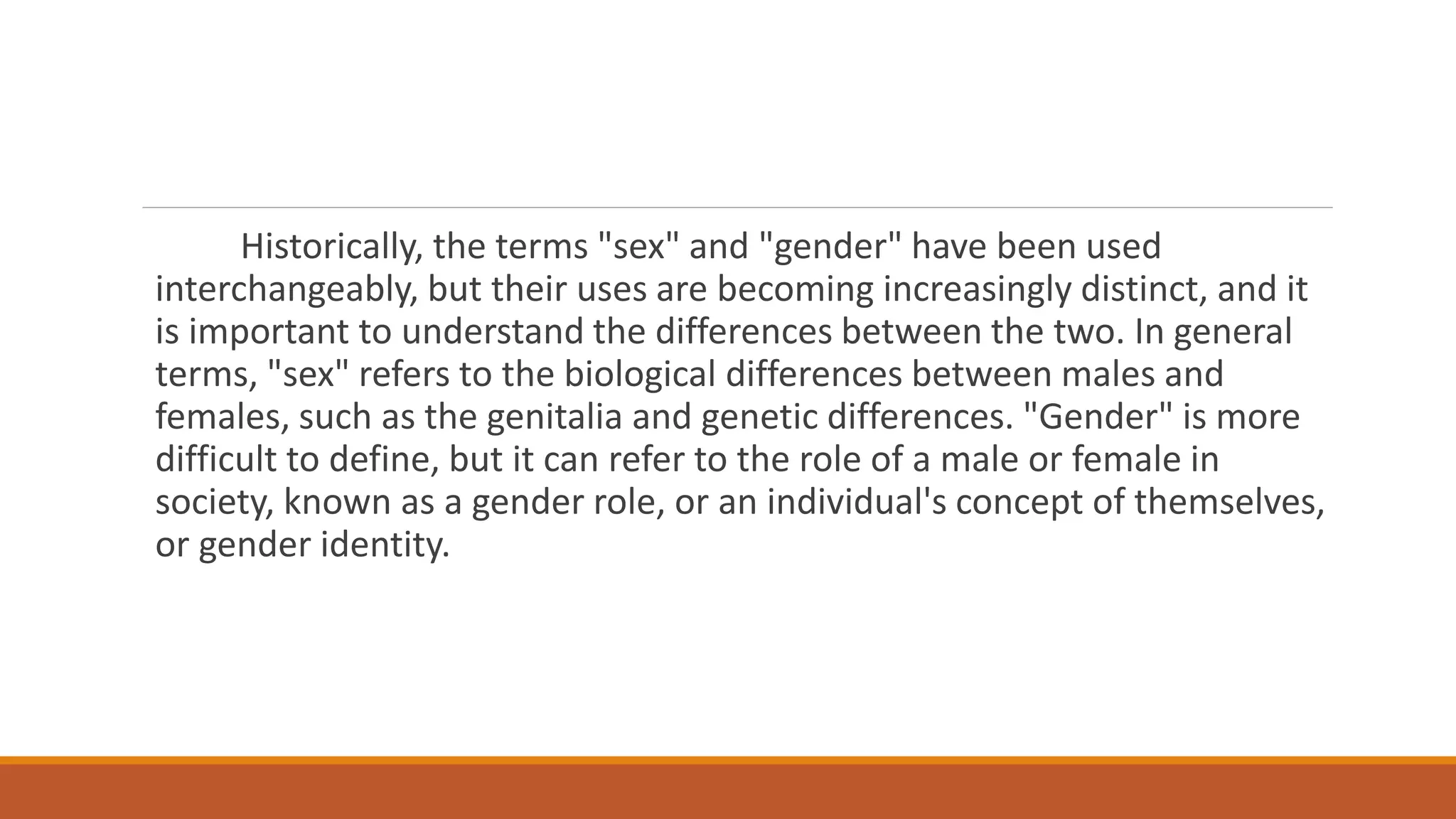 GENDER ROLES IN SOCIETY | PPTX