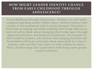 Gender roles presentation | PPTX