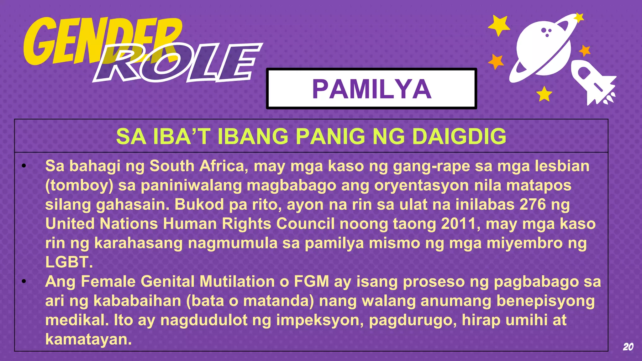 Gender Roles sa Iba't Ibang Bahagi ng Daigdig.pptx