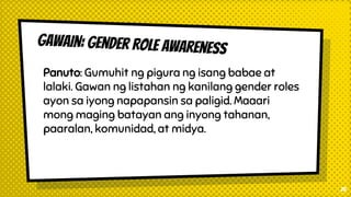 Gender Roles sa Iba't Ibang Bahagi ng Daigdig.pptx
