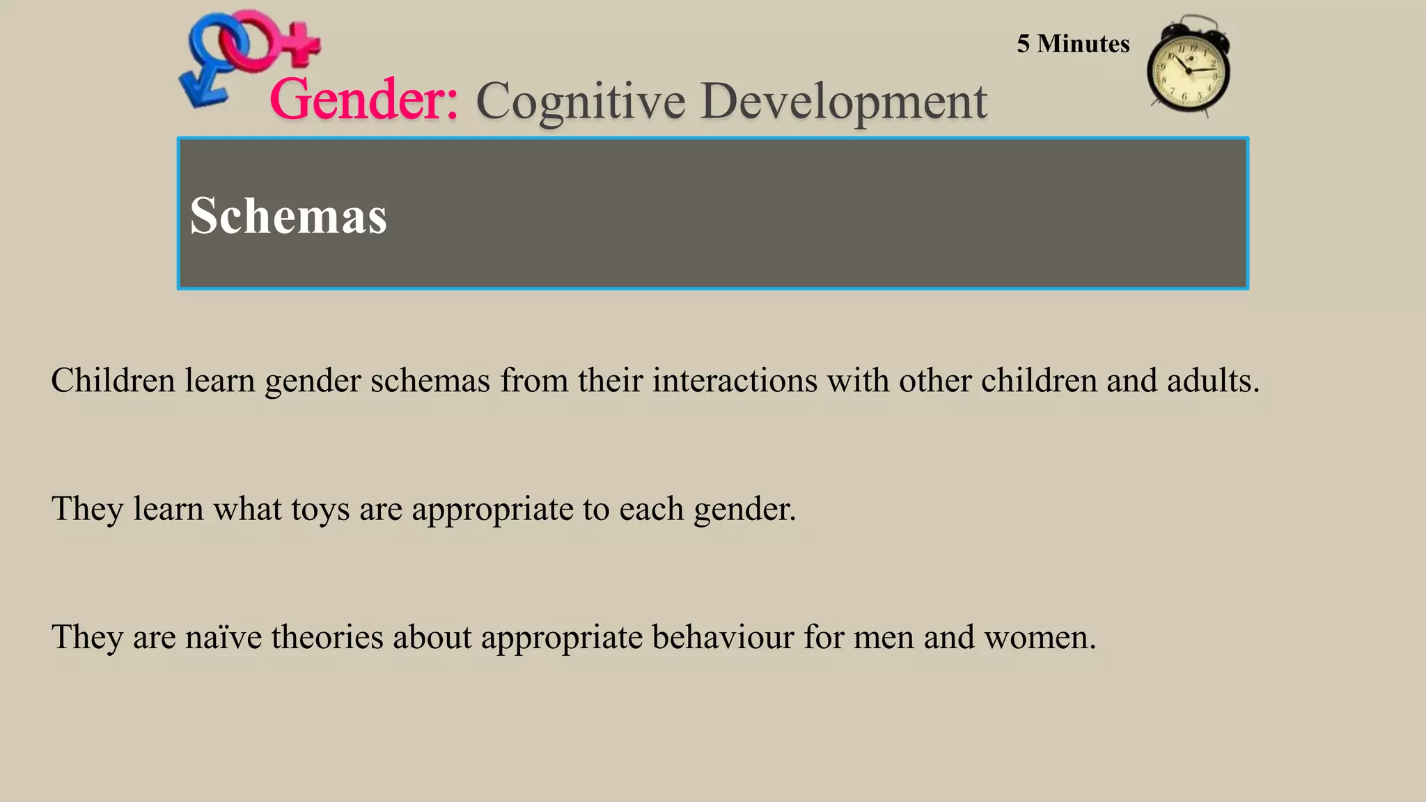 Gender schema | PPTX