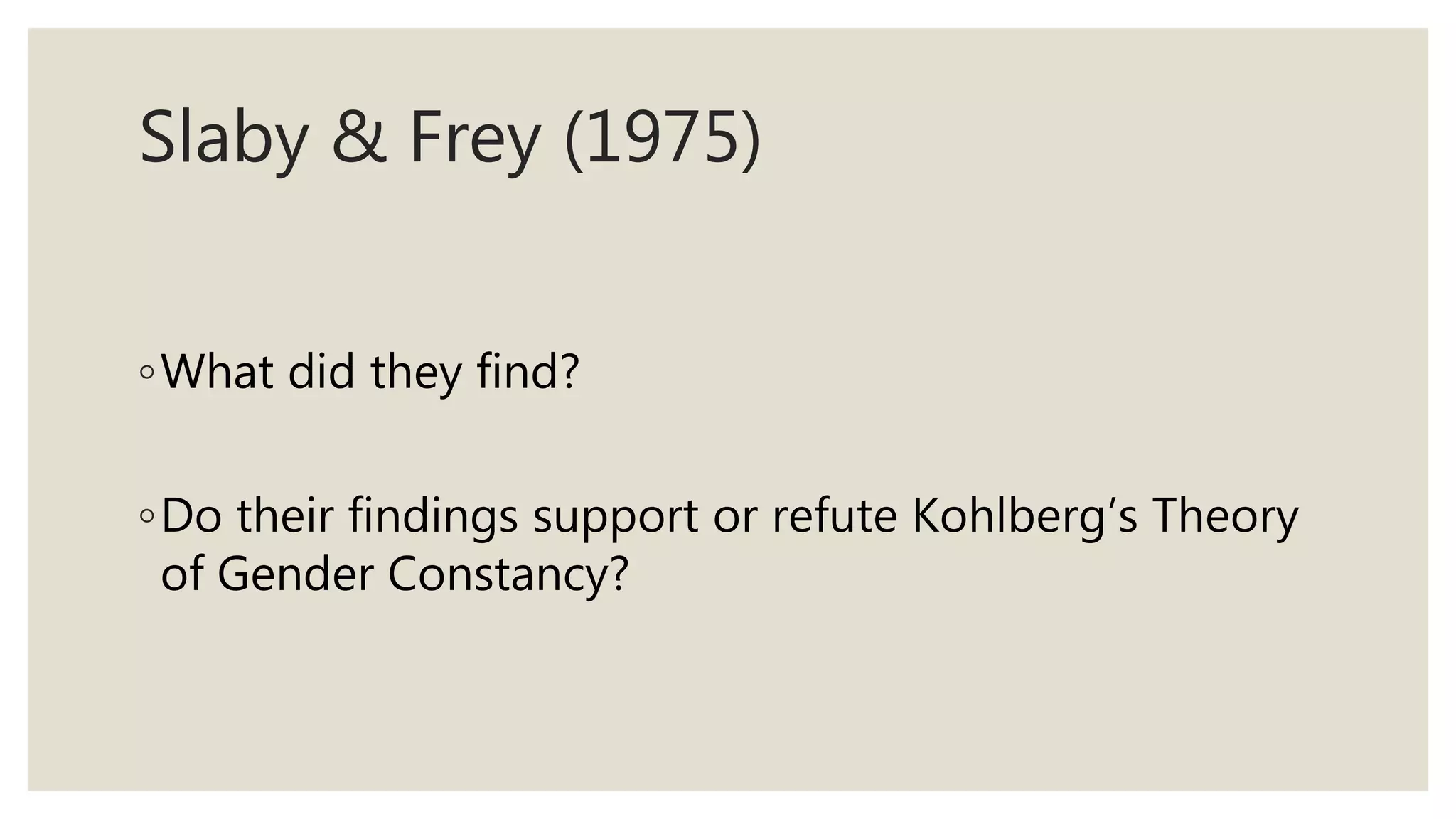 Gender schema | PPTX