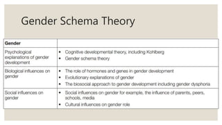 Gender schema | PPTX