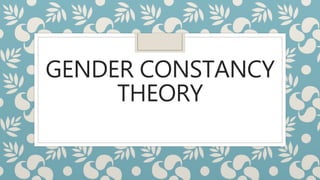 Gender schema | PPTX