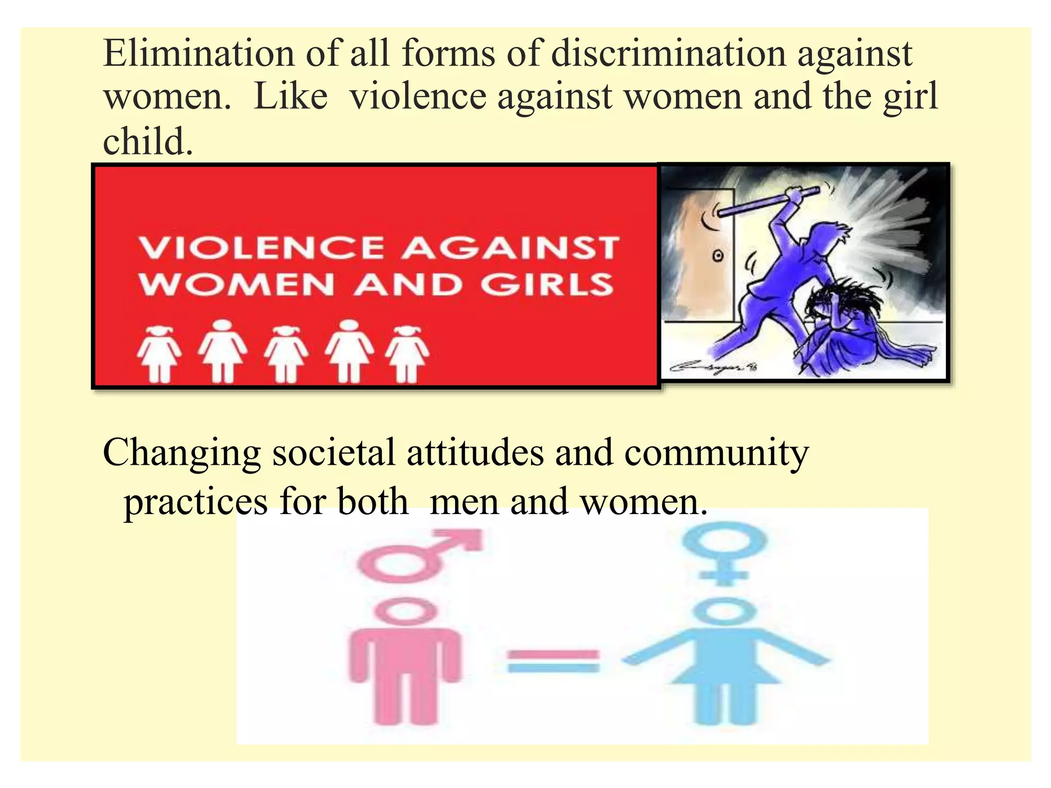 Gender sensitive issue and woman empowerment | PPTX