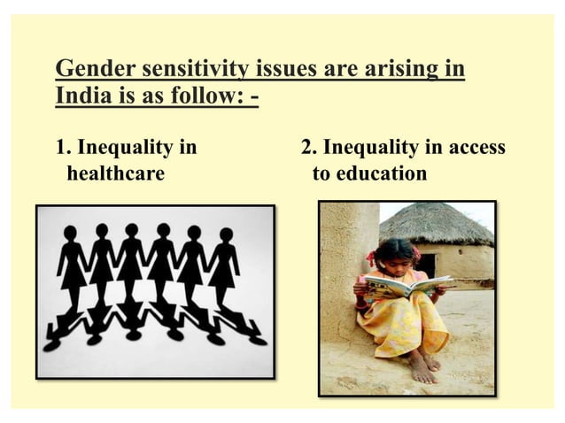 Gender sensitive issue and woman empowerment | PPTX