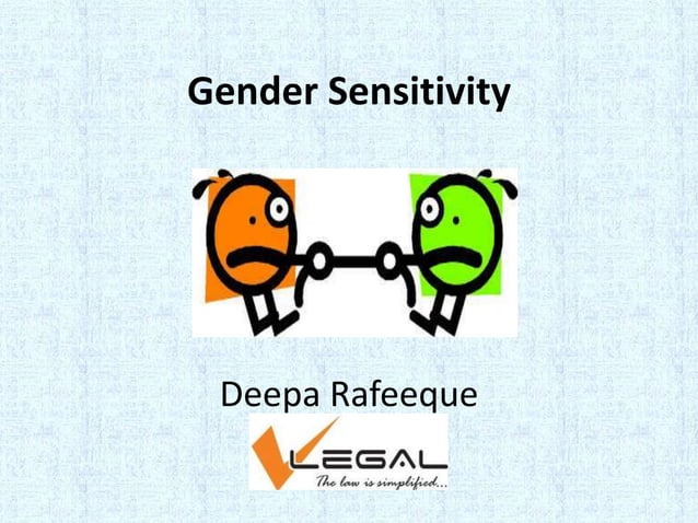 Gender sensitivity | PPT