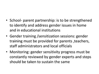 Gender sensitivity | PPTX