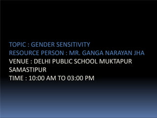 Gender Sensitivity.pptx