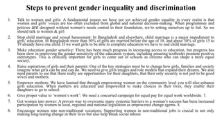 Pathways to Equality: The Role of Men and Women in Gender Equity | PPTX