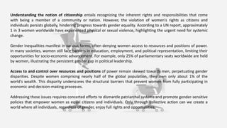 Pathways to Equality: The Role of Men and Women in Gender Equity | PPTX