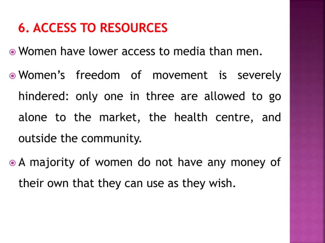 Gender sensitivity issues and women empowerment | PPTX | Debated ...