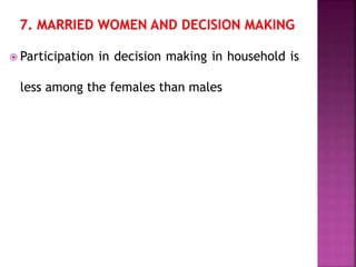 Gender sensitivity issues and women empowerment | PPTX