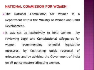 Gender sensitivity issues and women empowerment | PPTX