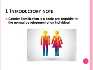 Gender sensitization # Let us bridge the gap # Together we can! | PDF