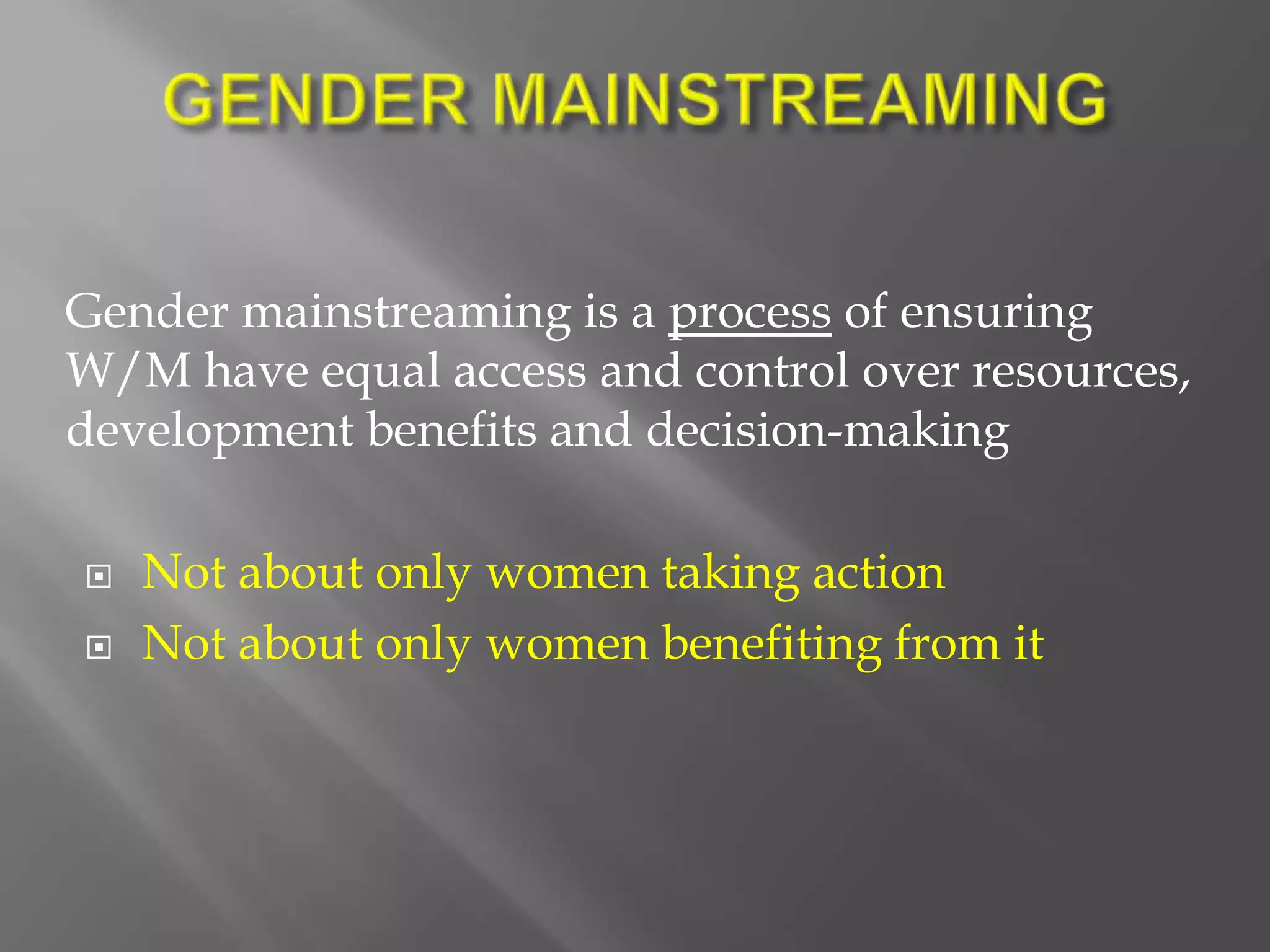 Gender sensitization | PPTX