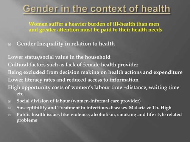 Gender sensitization | PPTX