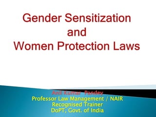 Gender Sensitisation at work place .pptx
