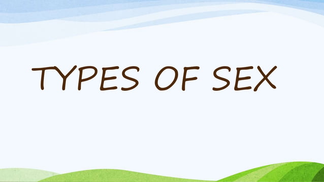 Gender And Sexuality Sex Pptx