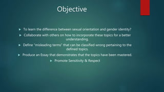 Gender Identity & Sexual Orientation | PPT