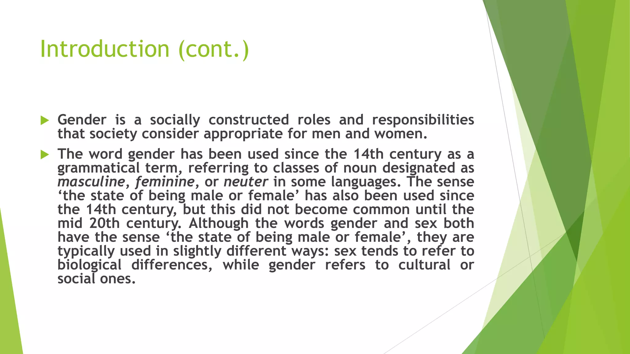 Gender, Society and ASEAN | PPTX